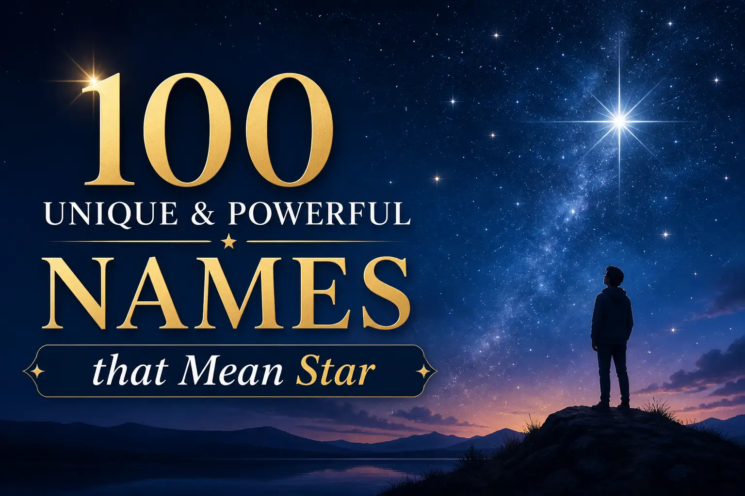 100 Unique Names That Mean Star