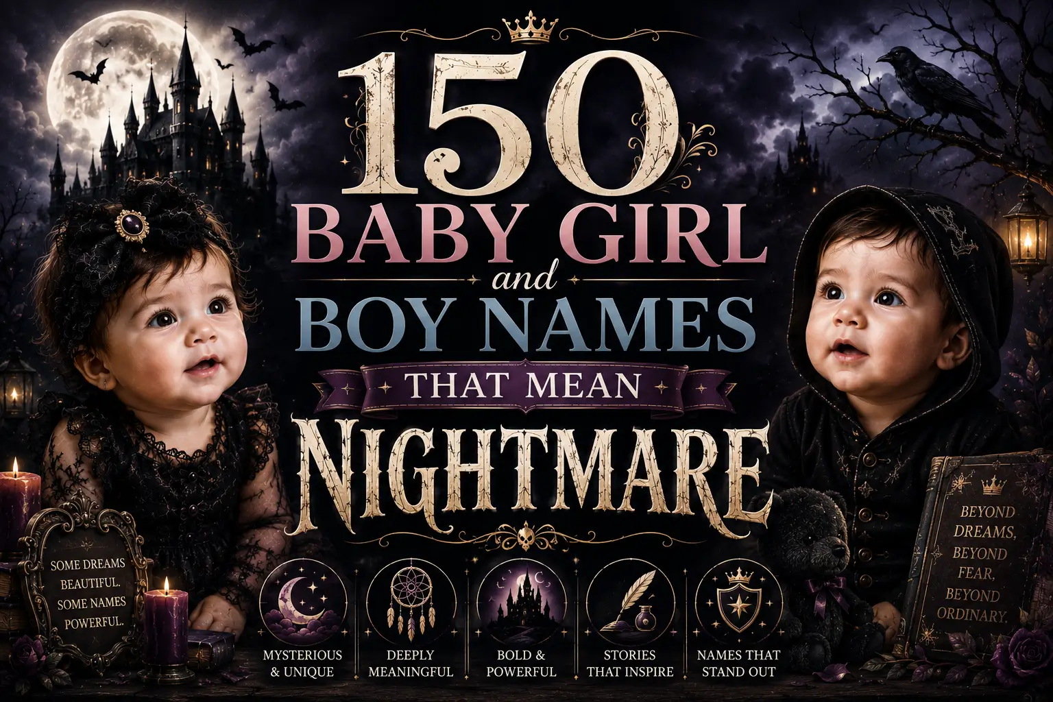 150 Baby Girl & Boy Names That Mean Nightmare